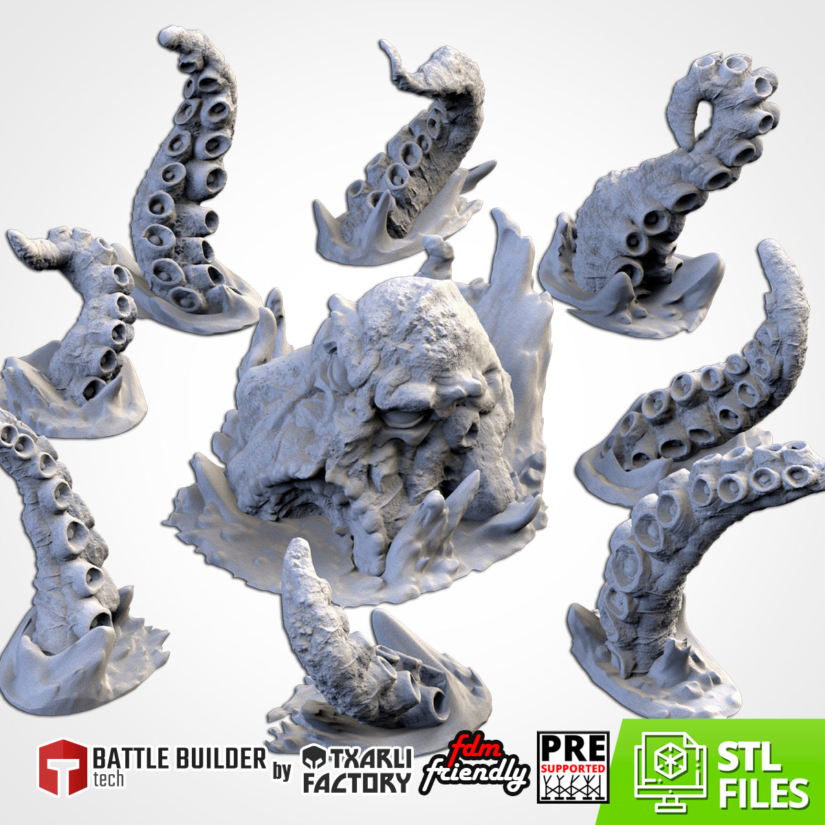Home products the-kraken-stl-files